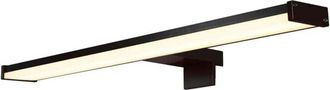 Searchlight [NEUWERTIG] B-Ware Kos Led Spiegelleuchte Badeleuchte Spiegellicht Schwarz Aluminium Ip44 60cm