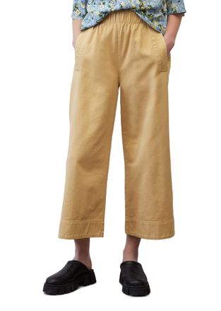 Marc O'Polo Denim Womens 342026110117 Pants, Culottes, Elastic Waist, poc