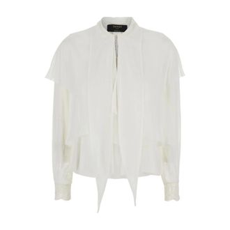 Twinset Damen, Blusen & Hemden, Weiß, MGröße