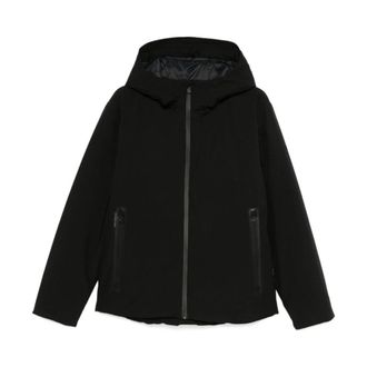 Save The Duck Schwarze gesteppte Jacke Aw24 - - Jackets - Herren - Schwarzk - S