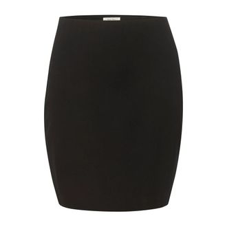 Part Two Schlichter schwarzer Rock - - Skirts - Damen - Schwarzk - M