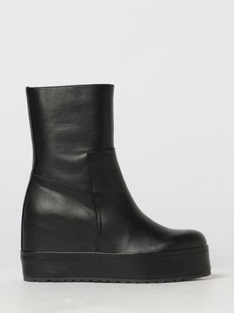 Paloma Barcel&oacute; Bottines Renata en cuir lisse avec talon compens&eacute; et bout rond