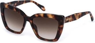 Just Cavalli Femme, Accessoires, Brun, Taille: 56 MM Lunettes de soleil