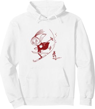 Moomin Red Mymble Skifahren Winter Spiele Sport Pullover Hoodie