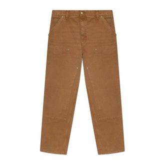 Carhartt Work in Progress Homme, Jeans, Brun, Taille: W32 Double Knee Pant