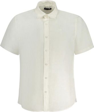 North Sails Homme, Chemises, Blanc, Taille: S Chemise &agrave; Manches Courtes