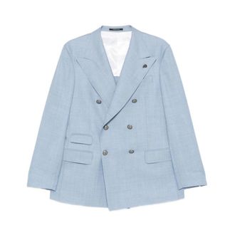 Gabriele Pasini Zweireihiger Blazer - - Jackets - Herren - Blau - M