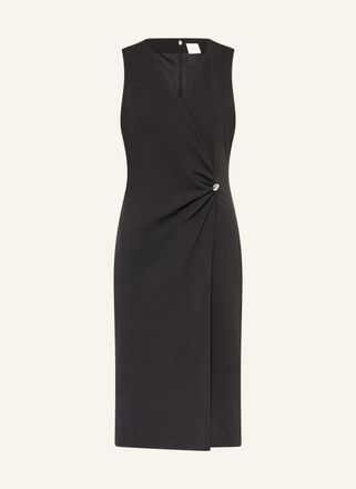 Calvin Klein Kleid In Wickeloptik schwarz