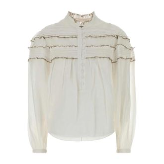 Isabel Marant Doane Bluse - - Blouses & Shirts - Damen - Wei&szlig; - XS