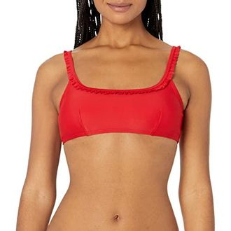 Tommy Hilfiger Tz2ts486-sca-x-small Haut de Bikini, &eacute;carlate, 34 Femme
