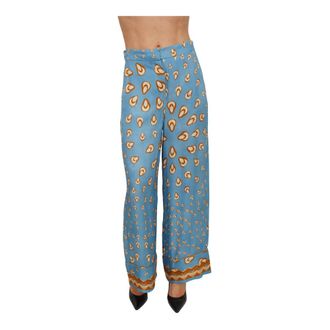 iBlues Iblortensia Weite Hose - - Trousers - Damen - Blau - L