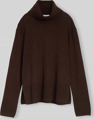 Tom Tailor Rollkragenpullover aus Kaschmir mit Seitenschlitzen