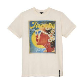Marc Jacobs Sun Poster Big Tee - - Tops - Damen - Wei&szlig; - XS