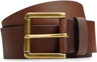 BOSS Hommes Joris Sz40 Ceinture en cuir avec boucle à rouleau