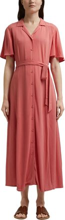 Esprit edc by ESPRIT Damen Kleid 041cc1e311, 645/Coral, 36