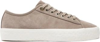 HUGO BOSS Femme, Chaussures, Beige, Taille: 38 EU Aiden Tennis Low-Top Baskets