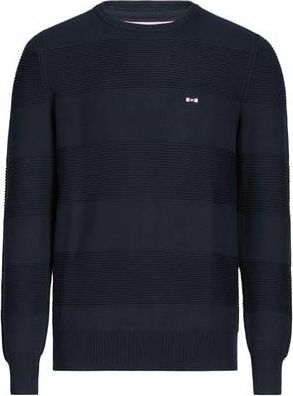 Eden Park Cotton Round Neck Pullover - Blau