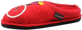 Haflinger Chaussons pour Femme AR Bicycle 313060-3, Pointure:38 EU, La Couleur:Rouge