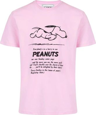 Iceberg Homme, Tops, Rose, Taille: M T-shirt Classique Coupe Standard