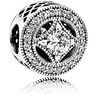 Pandora Vintage Zauber Charm - - Accessories - Damen - Grau - ONE SIZE