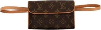 Louis Vuitton Pre-owned Pochette Florentine - Femme - Pre-owned - Brun - Taille: ONE Size