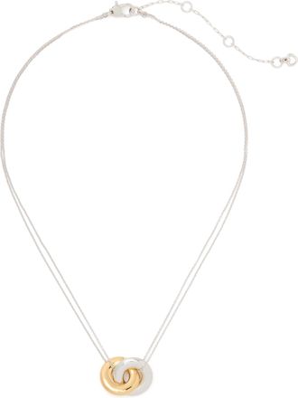 Kate Spade New York Pavé-Anhänger mit Doppelknoten