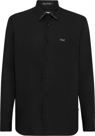 Philipp Plein Homme, Chemises, Noir, Taille: XL Sugar Daddy Shirt