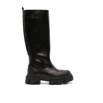 Ganni High Boots - - Shoes - Damen - Schwarzk - 41 EU