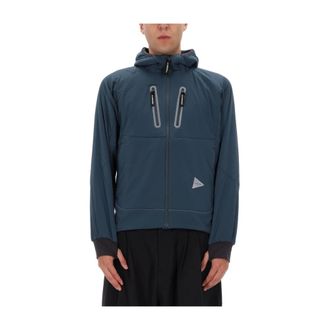 And Wander Alpha Air Jacket - - Jackets - Herren - Blau - L