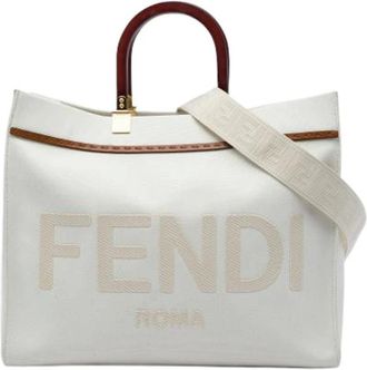 Fendi Damen, Pre-Owned, Wei&szlig;, ONE SIZEGr&ouml;&szlig;e