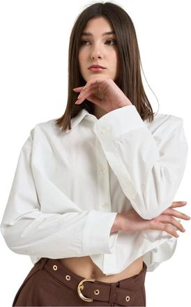 Liviana Conti Femme, Blouses et Chemises, Blanc, Taille: 40 FR Glenda Shirt