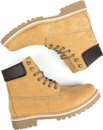 Will&rsquo;s Vegan Store Damen vegan Dock Boots Beige