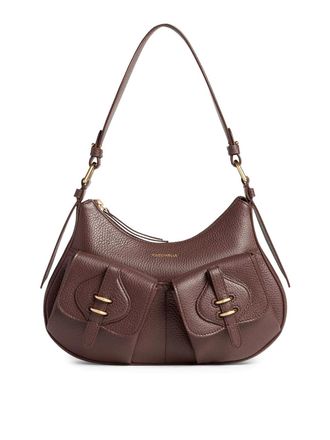 Coccinelle Sac Bandouli&egrave;re - Rouge Brun
