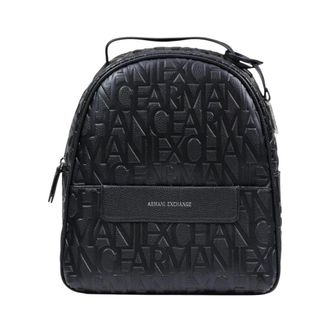 A|X Armani Exchange Polyester-Rucksack mit Rei&szlig;verschluss - - Bags - Damen - Schwarzk - ONE SIZE
