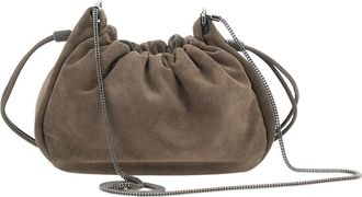 Brunello Cucinelli Bucket Mellow Mini - - Bags - Damen - Braun - ONE SIZE