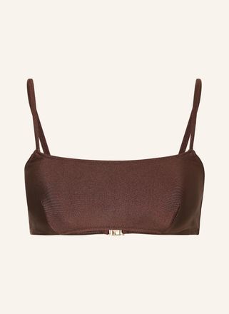 Mrs & Hugs Mrs & Hugs Bustier-Bikini-Top braun