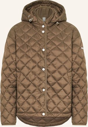 Cinque Cinque Steppjacke Ciphil Mit Abnehmbarer Kapuze gruen