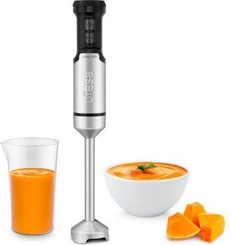 Ufesa Galaxy Mixeur Plongeant, Puissance 1500 W, Contrôle de Vitesse Variable + TURBO, 4 Lames en Acier Inoxydable, Design Ergonomique et Anti-éclaboussures