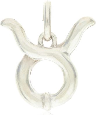 Uno De 50 UNO de 50 Anhänger mit Sternzeichen Stier, versilbert, Einheitsgröße, Silber, Kein Edelstein