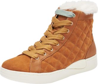 Geox D LAURESSA A Sneaker, Cognac, 38 EU