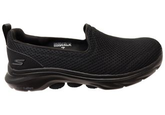 Skechers Damen Go Walk 7 Razi Sneaker, Schwarz, 41 EU
