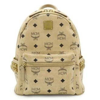 MCM Damen, Pre-Owned, Beige, ONE SIZEGr&ouml;&szlig;e