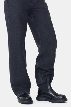 Ganni schwarz Everyday Mid Chelsea Boots - Gr&ouml;&szlig;e 35