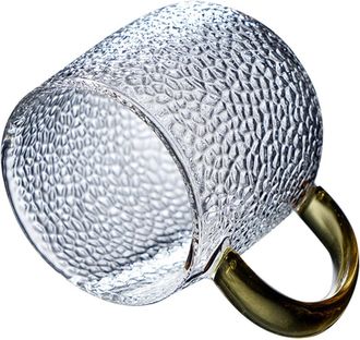 Garneck Elegante Zarte Glastasse 201-300 Ml Geh&auml;mmerte Teetasse Im Japanischen Stil Teeaufguss Tee F&uuml;r Den Heimgebrauch