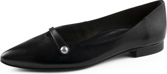 Paul Green Damen, Frauen Klassische Ballerinas,Ballerinen,Halbschuhe,Sommerschuhe,Slipper,Ballerina-Schuhe,Ballett-Schuhe,Schwarz (JA),38.5 EU / 5.5 UK