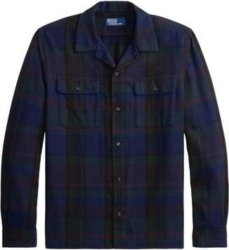 Polo Ralph Lauren Surchemise droit col classique &agrave; carreaux en coton