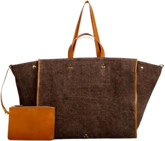 Jerome Dreyfuss Femme, Sacs, Brun, Taille: ONE Size Sac cabas L&eacute;on L J&eacute;r&ocirc;me Dreyfuss