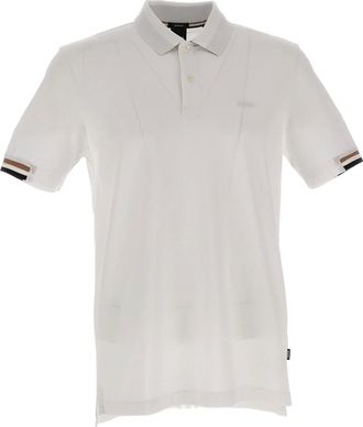 HUGO BOSS Homme, Tops, Blanc, Taille: S Parlay 147 Polo
