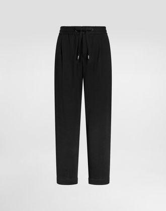 Dolce & Gabbana Jogginghose Aus Jersey - Mann Hosen Und Shorts Schwarz 52