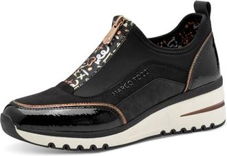 Marco Tozzi Femme Sneaker 2-24780-45 Basket, Cuivre Noir, 38 EU